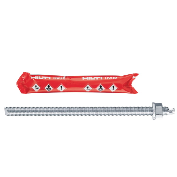 Kjemisk anker M12x110 (20 stykk) og ankerstang M12x135 mm (20 stykk ...