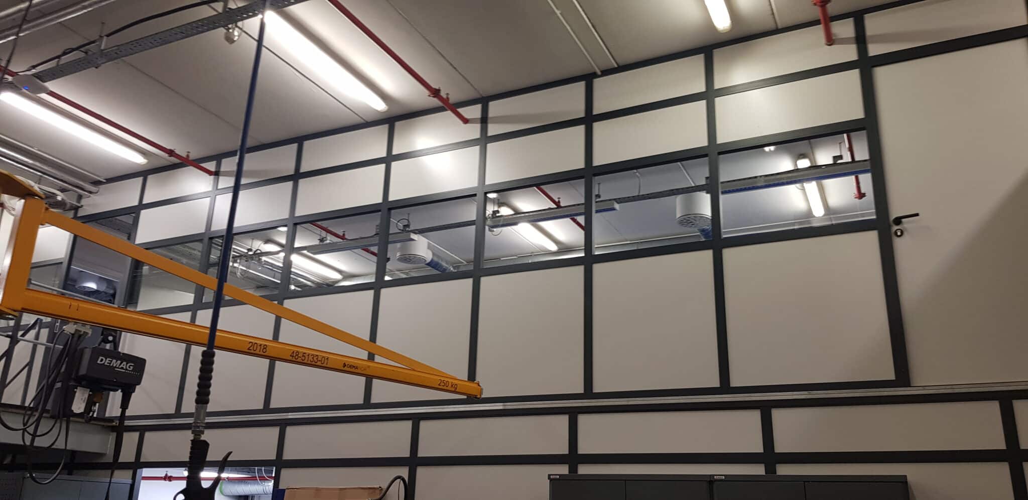 Mesanin med kontorløsning - Reolteknikk AS